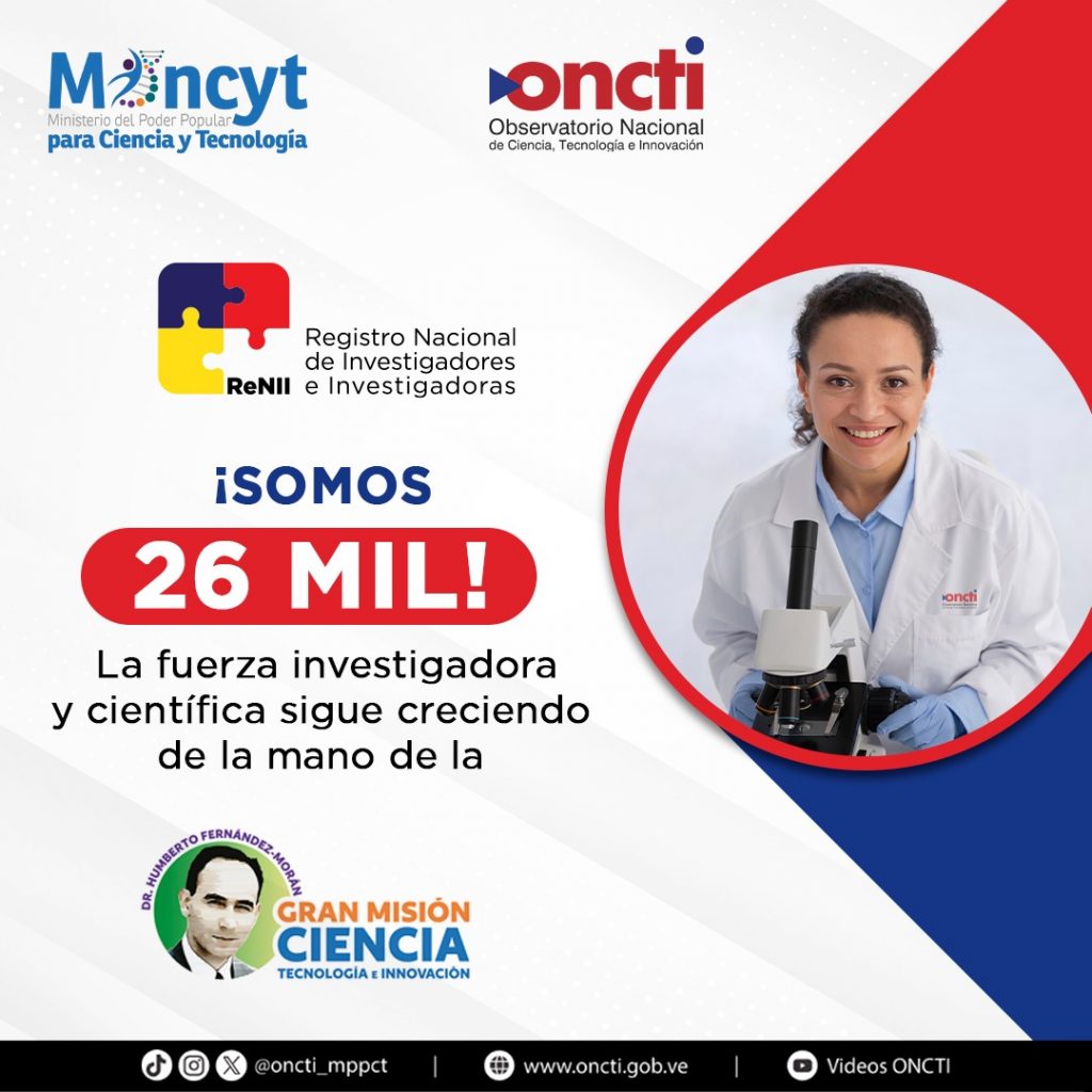 ONCTI – Observatorio Nacional de Ciencia, Tecnología e Innovacion.