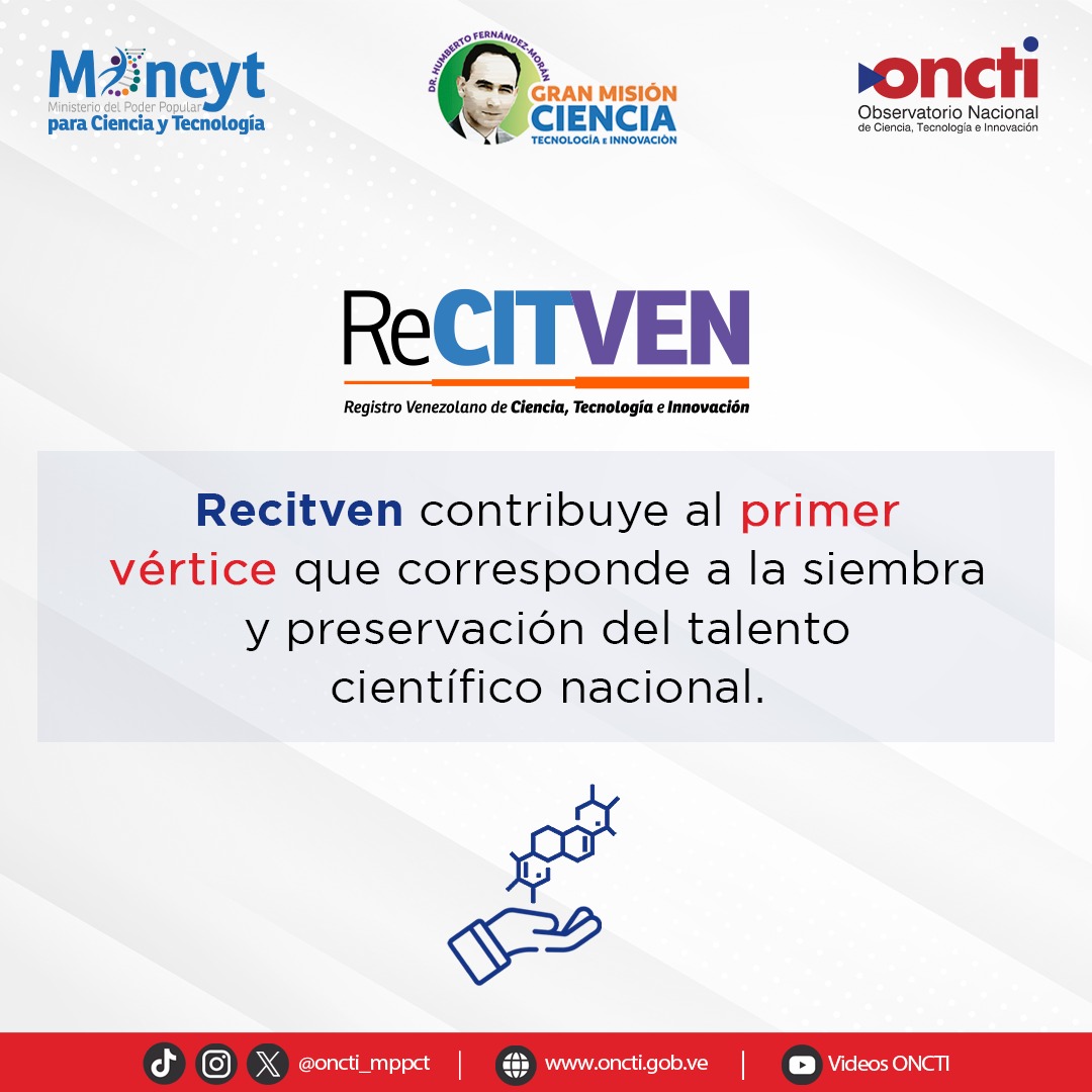 ONCTI – Observatorio Nacional de Ciencia, Tecnología e Innovacion.